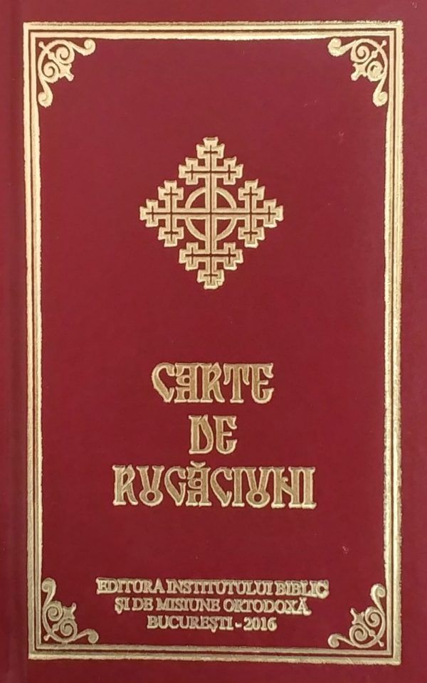 Carte de rugaciuni. Cu scris mare, in piele | Librariadelfin.ro